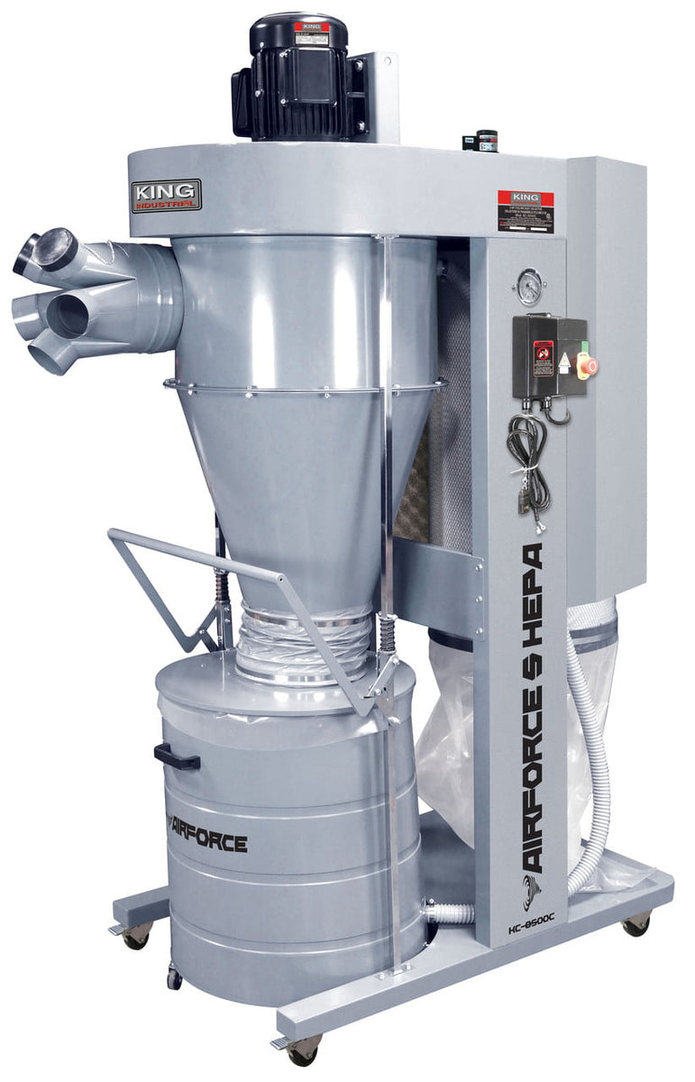 KING CANADA KC-8500C 5 HP Cyclone Dust Collector – Art's Tool Sales and ...
